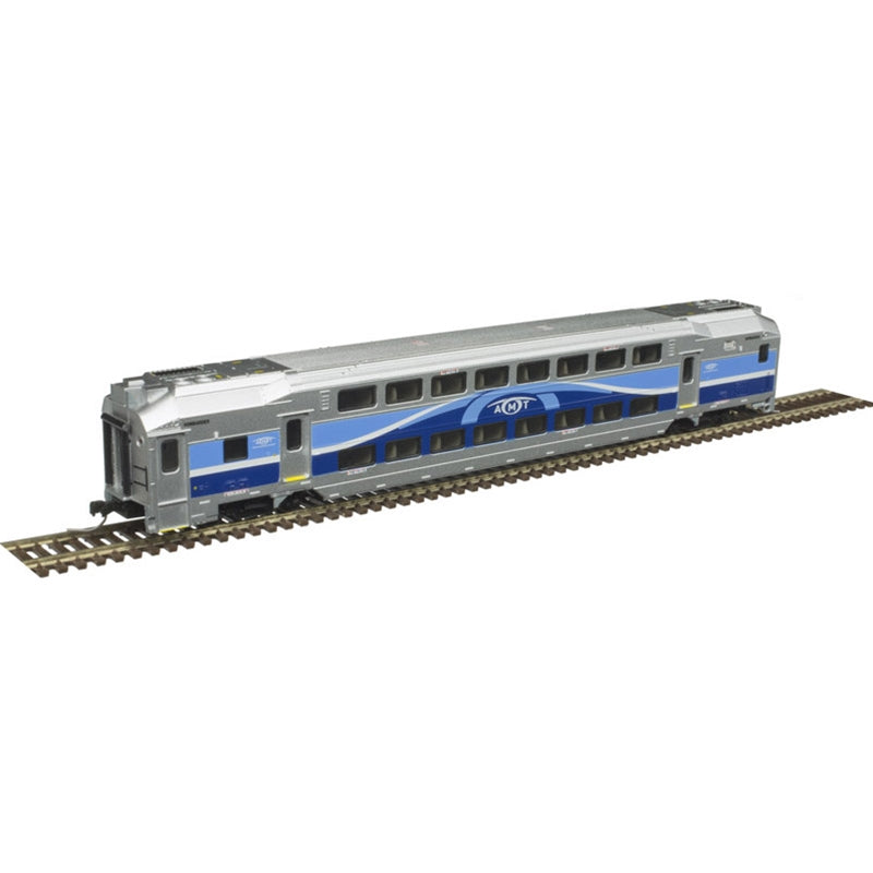 Atlas 50004388 N Amtrak Multi-Level Cab Car #3018 – Trainz