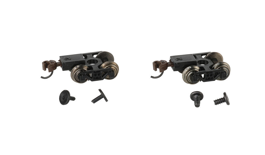 Bachmann 42536 N Friction-Bearing Freight Trucks with Wheels – Trainz