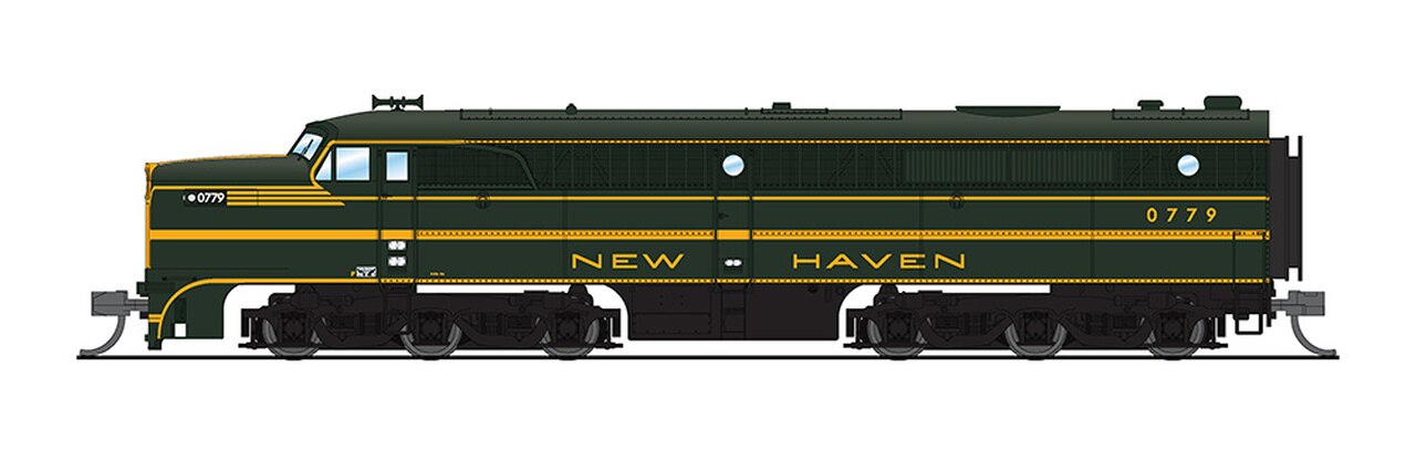 Broadway Limited 3845 N New Haven Alco PA Diesel Locomotive Sound/DCC ...