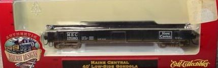 Ertl 4983 HO Scale Maine Central 40' Low-Side Gondola #17080 – Trainz