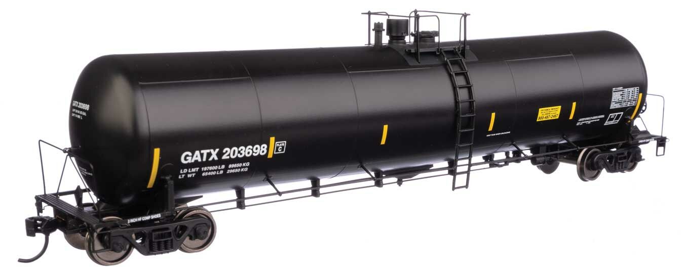 Walthers 920-100632 HO GATX 55' Trinity 30,145-Gallon Tank Car RTR #20 – Trainz