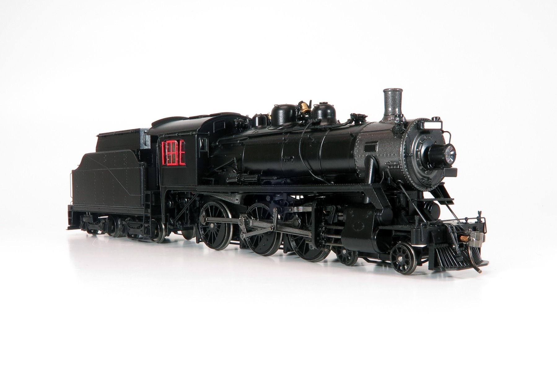 Rapido Trains 602014 HO Unlettered Low Light D10 Steam Locomotive Stan ...