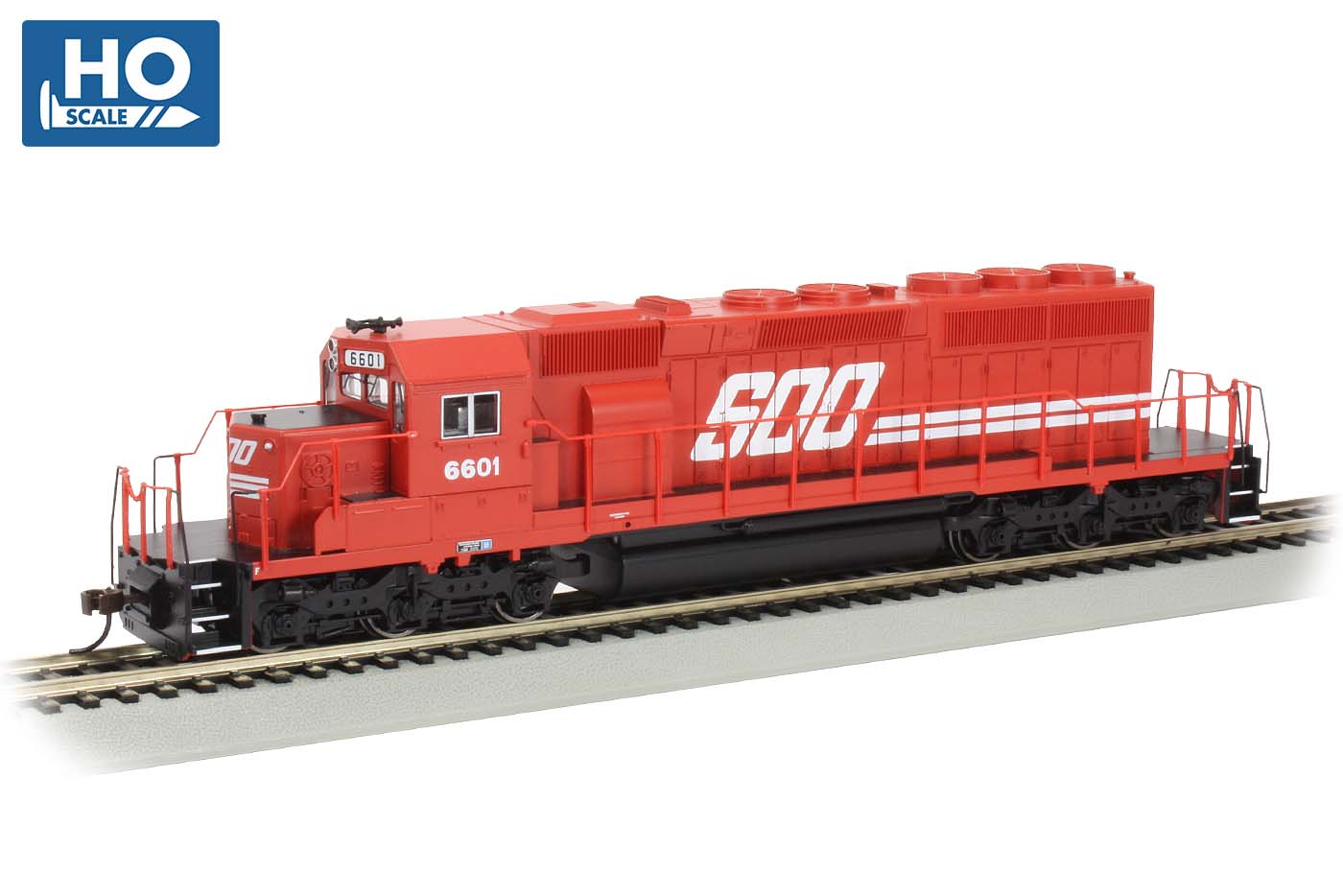 Bachmann 67030 HO SOO Line EMD SD40-2 Diesel Locomotive #6601 – Trainz