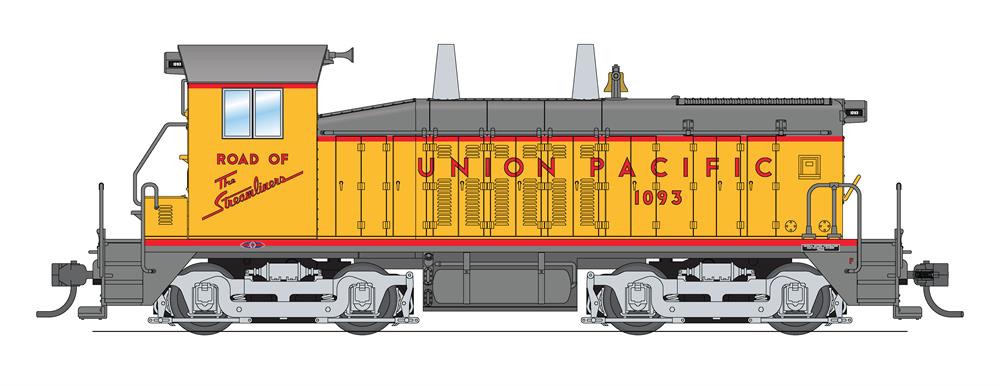 Broadway Limited 6735 HO UP EMD NW2 Diesel Locomotive Sound/DC/DCC #10 ...