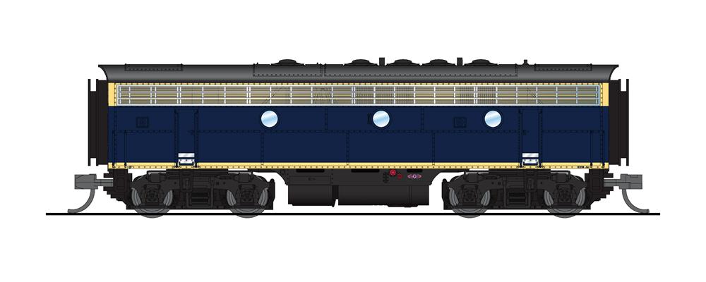 Broadway Limited 6870 N ATSF EMD F7B Diesel Locomotive Sound/DC/DCC #2 ...