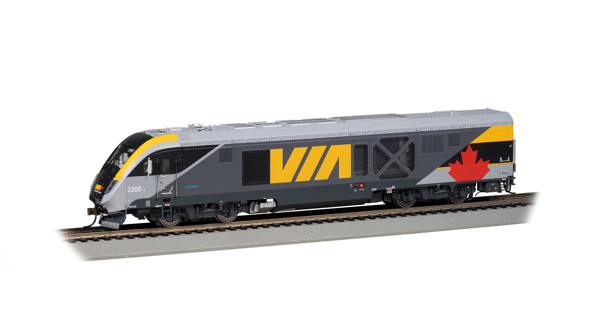 Bachmann 69001 HO Via Rail Canada Siemens SCV-42 Charger Diesel Locomo ...