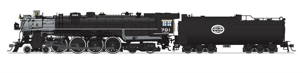 Broadway Limited 6967 HO SP&S E-1 4-8-4 Steam Locomotive Sound/DC/DCC ...