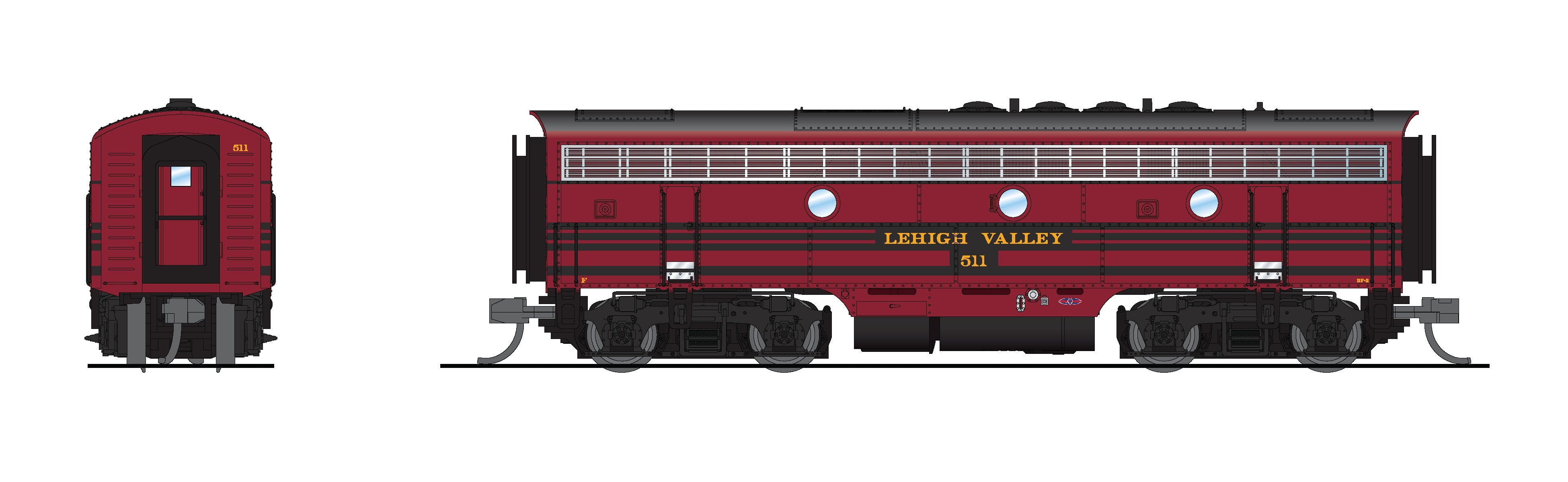 Broadway Limited 7733 N LV EMD F3B Diesel Locomotive Sound/DC/DCC #513 ...