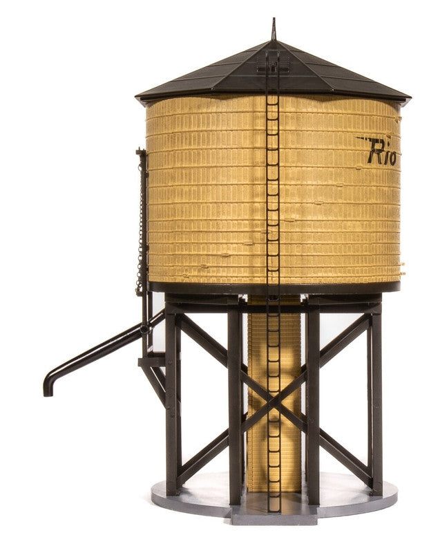Broadway Limited 7917 HO DRGW Weathered Operating Water Tower with Sou ...