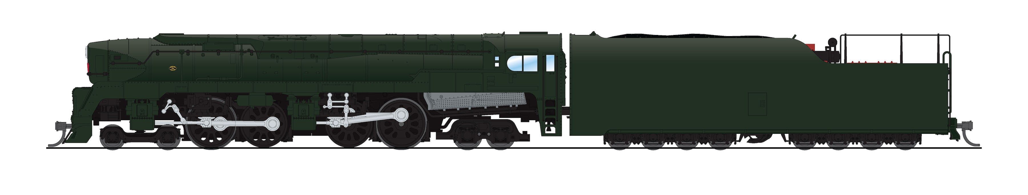 Broadway Limited 8025 N PRR Undec T1 Duplex Steam Locomotive w/Sound/D ...