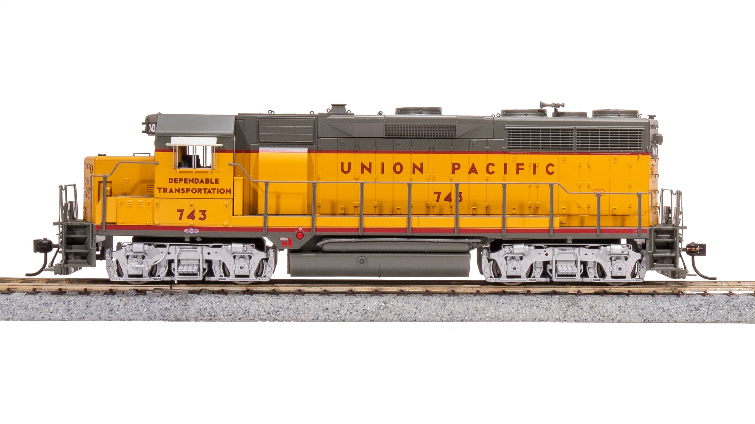 Broadway Limited 8229 HO UP EMD GP35 Diesel Locomotive Standard DC #74 ...