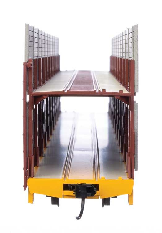 Walthers 910-8112 HO CR 89' Flatcar with Bi-Level Shielded Auto Rack R ...