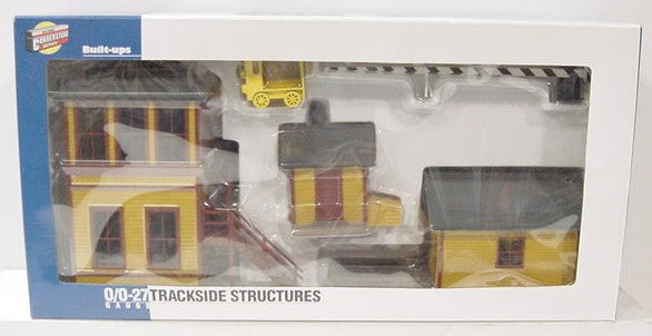 Walthers 933-2700 O / 0-27 Yellow Ochre Siding Trackside Structures Se ...