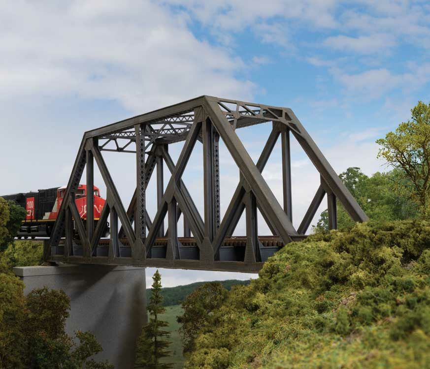 Walthers 933-4511 HO 97' Subdivided Warren Truss Bridge Single-Track K ...