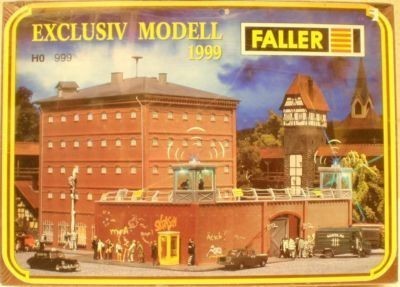Faller 999 HO Scale Prison Plastic Building Kit – Trainz