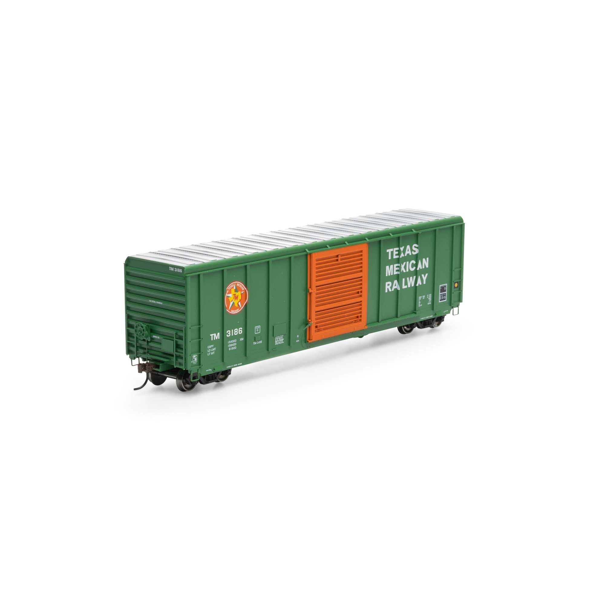 Athearn 76228 HO Texas Mexican Railway 50" PS 5344 Box Car Ready-To-Ru ...
