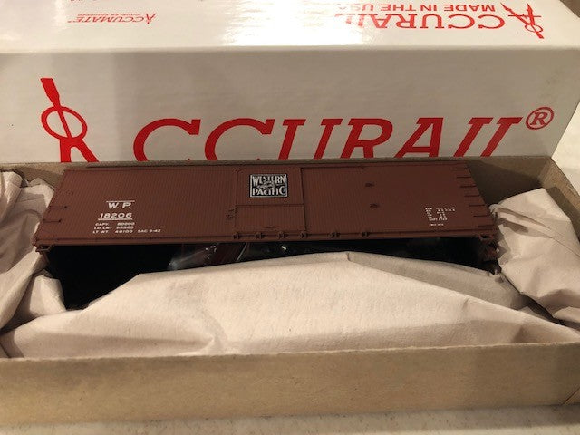 Accurail 4632 HO WP USRA 40' Double Sheath Wood Boxcar #18206 Kit – Trainz