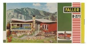 Faller B-271 Ticino Villa Builing Kit – Trainz