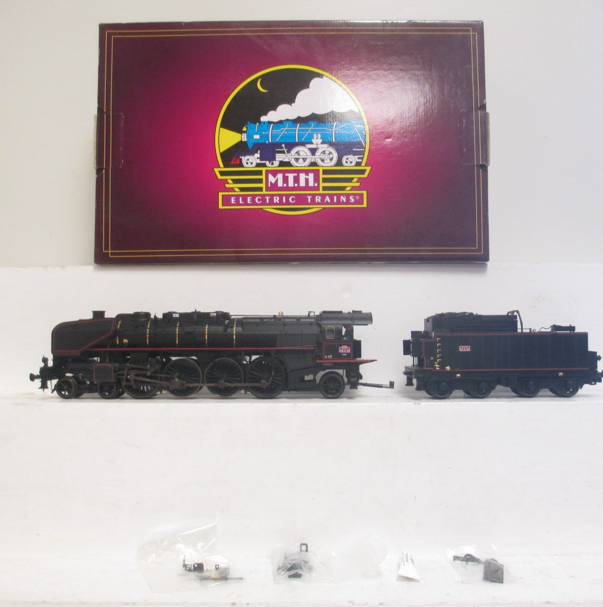 MTH 20-3425-1 241A SNCF Steam Engine w/PS3 #66 – Trainz
