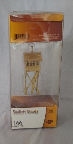 Broadway Limited 166 HO Switch Tower Brass Unpainted – Trainz