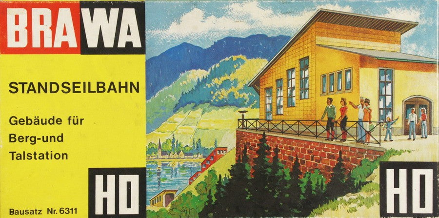 Brawa 6311 HO Bausatz Standseilbahn Building Kit – Trainz