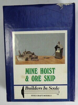 Builders-in-Scale 609 HO Mine Hoist and Ore Skip Building Kit – Trainz