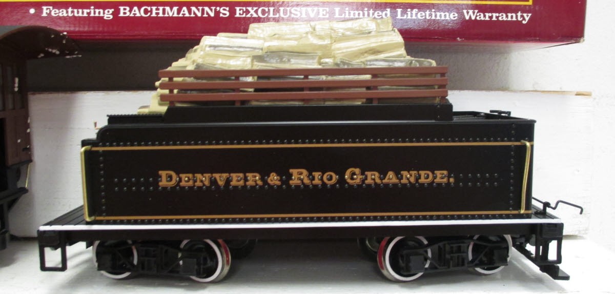 Bachmann 81097 D&RG 4-6-0 Steam Locomotive & Tender – Trainz