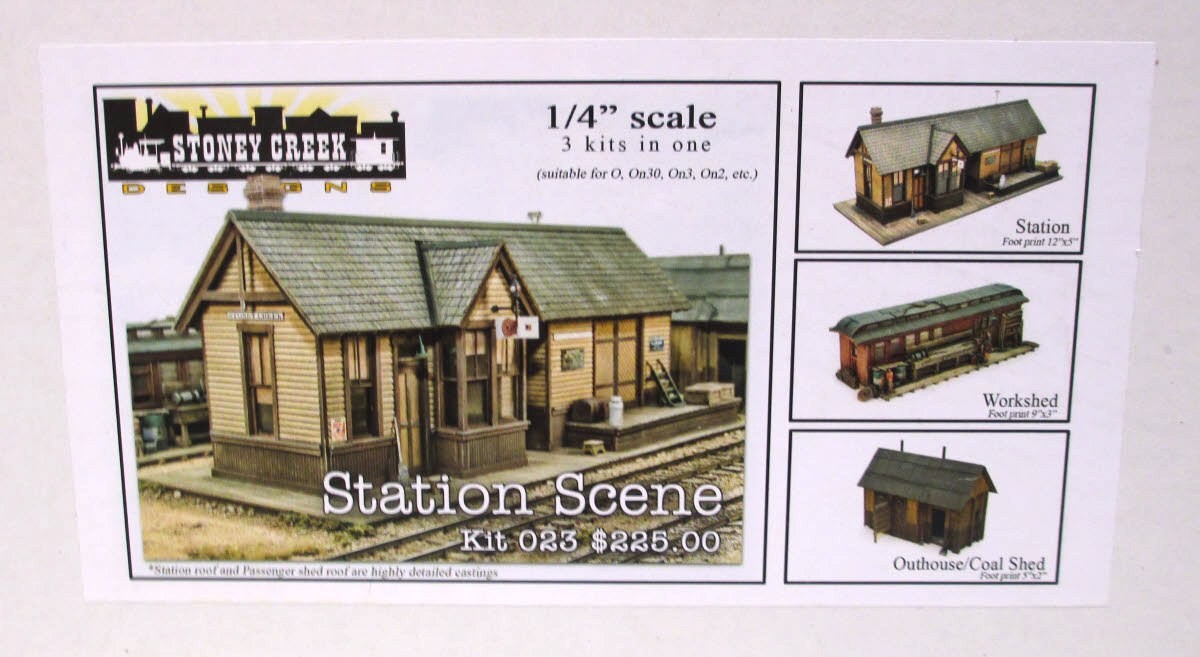 Stoney Creek 023 Designs Station Scene 3 Building Kit Set – Trainz