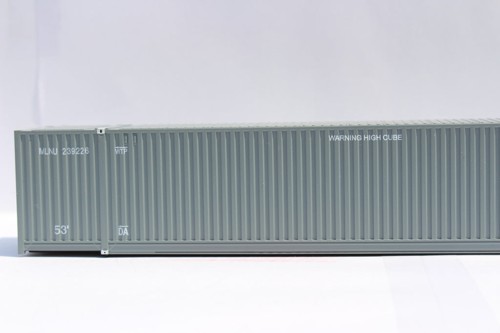 JTC Model Trains 953032 HO Milestone 53' Single Container with IBC Cas ...