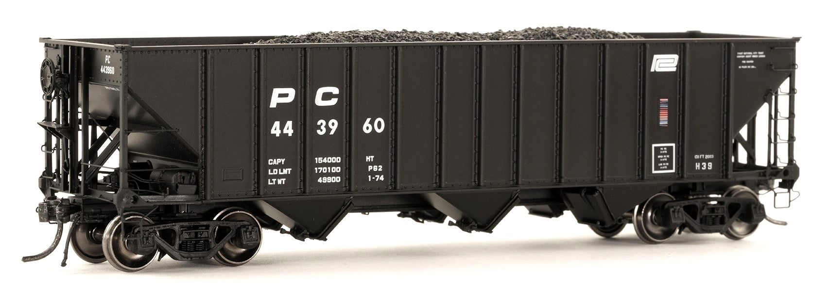 Arrowhead Models 1011-2 HO PC Committee Design Hopper Paint Scheme Set ...