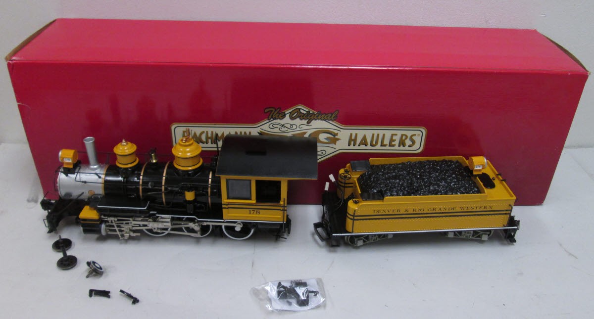Bachmann 81088 D&RGW 10th Anniv. 4-6-0 Steam Locomotive & Tender – Trainz
