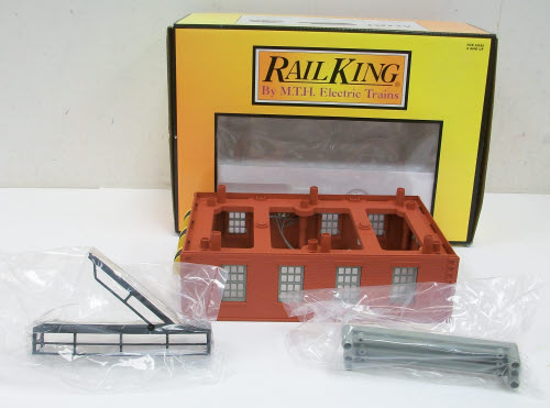 MTH 30-90205 City Building w/Fire Escape Single-Story Addition – Trainz