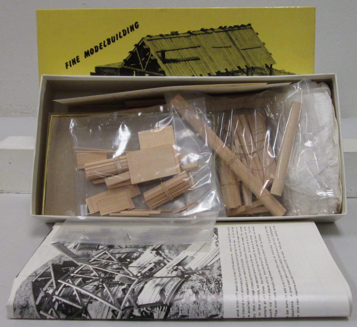 Fine Scale Miniatures 140 HO Scale Sawmill Laser-Cut Building Kit – Trainz