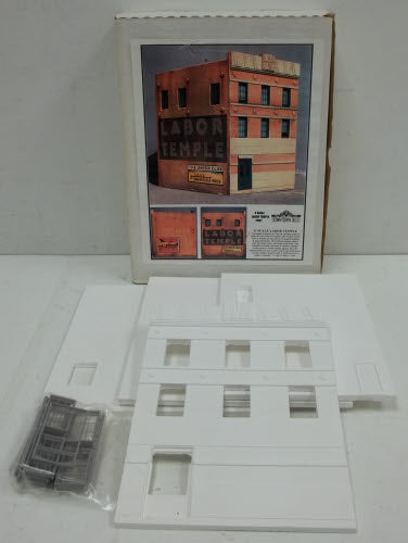Downtown Deco DD7 O Gauge Labor Temple Building Kit – Trainz