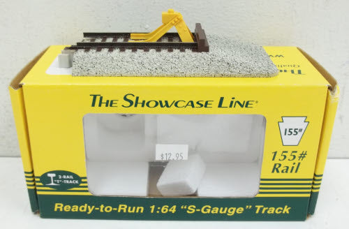 S-Helper 00926 "S" Scale 5" Track With Bumper Not Lighted – Trainz