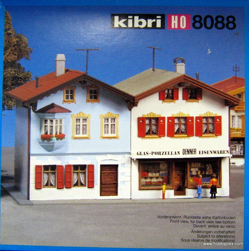 Kibri 8088 HO Scale Am Augustinerplatz (Large House) Plastic Building ...