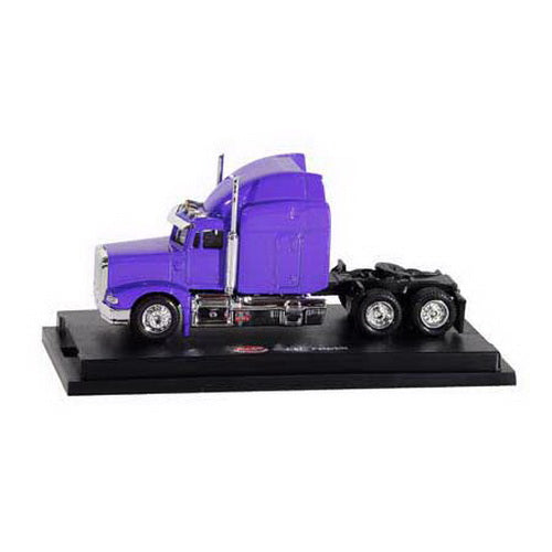 Model Power Mini Series 20102 1:87 Purple Peterbilt Truck – Trainz