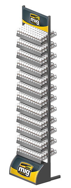 Mig Jimenez 8168 Full Weathering Range Display Rack – Trainz