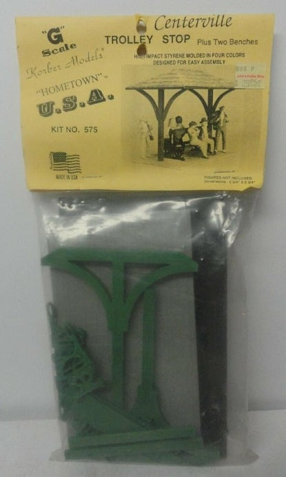 Korber 575 G Centerville Trolley Stop Hometown USA Kit – Trainz