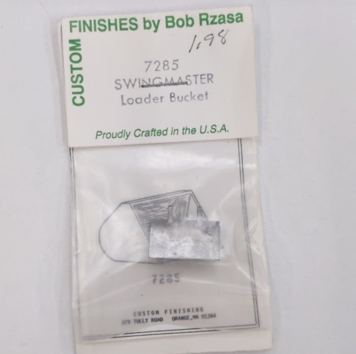 Custom Finishes 7285 MOW/Work Train Equipment Swingmaster End Loader B ...