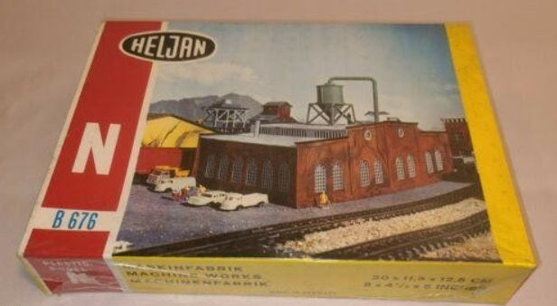 Heljan B676 N Scale Machine Works Model Building Kit – Trainz