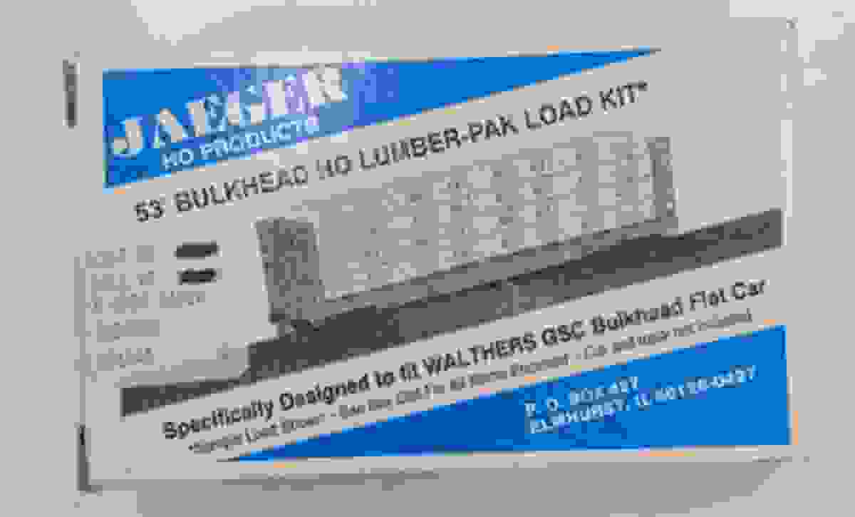 Jaeger Products 6800 Jaeger GSC Flat Car Lumber Load Kit – Trainz
