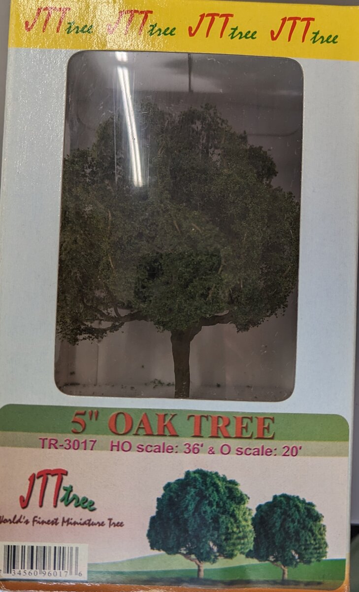 JTT Scenery Products TR3017 HO 5" Oak Tree – Trainz