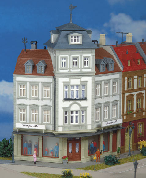 Kibri 8390 HO Corner Terrace Houses Building Kit – Trainz