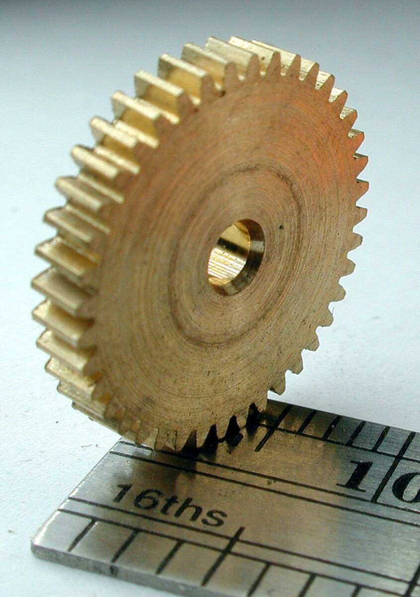 Northwest Short Line 11040-6 Brass Worm Gear – Trainz