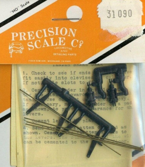 Precision Scale Company 31090 HO Tender Brake Cylinders – Trainz