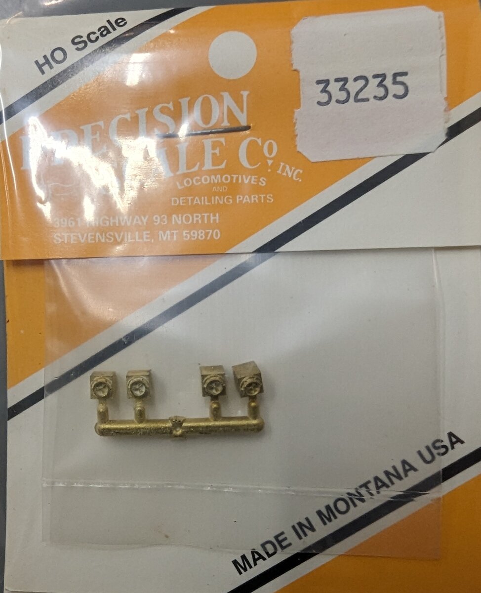 Precision Scale Company 33235 HO Ventilator w/Fan Roof Pullman Heavywe ...