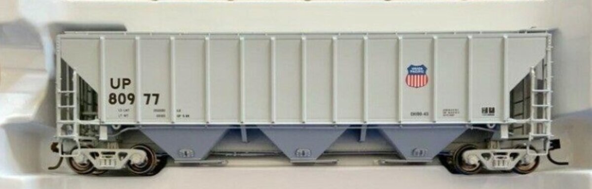 Proto 2000 4427 HO Union Pacific High Side Covered Hopper # 80977 – Trainz