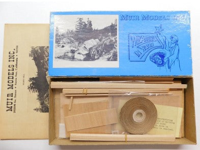 Muir Models 023 HO Mabry Grist & Sawmill Building Kit – Trainz