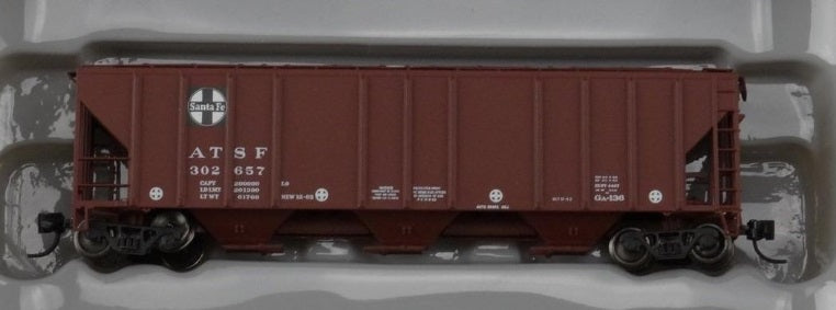 ExactRail EP-80165-18 HO Santa Fe P-S 4427 Cu Ft Grain Hopper ATSF #30 ...